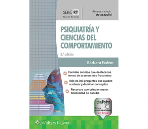 SERIE RT - PSIQUIATRÍA Y CIENCIAS DEL COMPORTAMIENTO - $165.000 ...